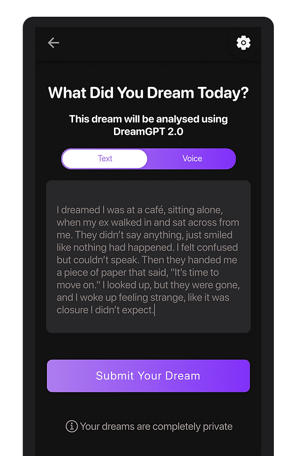 DreamStory - AI Dream Journal and Interpretation App